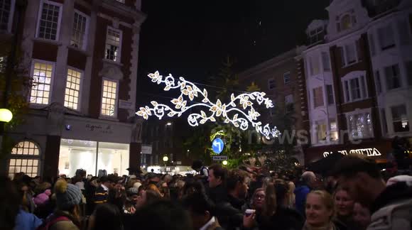 The Marylebone High Street Christmas Lights which this year are made ...