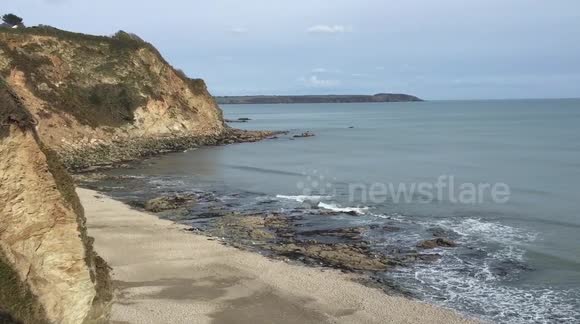A rare moment watching a seal play in the waves at Poldark town ...
