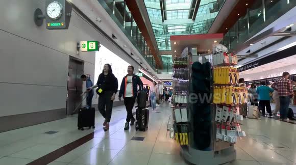 A walk though of Dubai International Terminal 3 DXB Concourse B and C ...