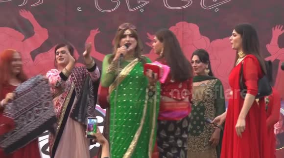 Trans community holds second Sindh Moorat March in Karachi, Pakistan ...