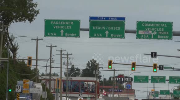 Canada United States Borders on High Alert After Car Explosion at ...