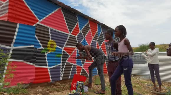 Art transforms Namibian informal settlements, inspires hope - Buy, Sell ...
