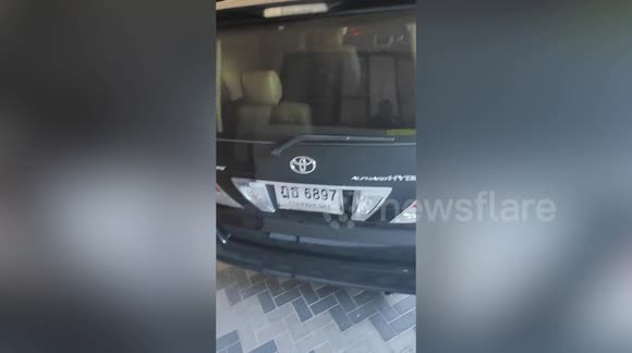 Large python curls up in family's garage as residents and pets hide ...