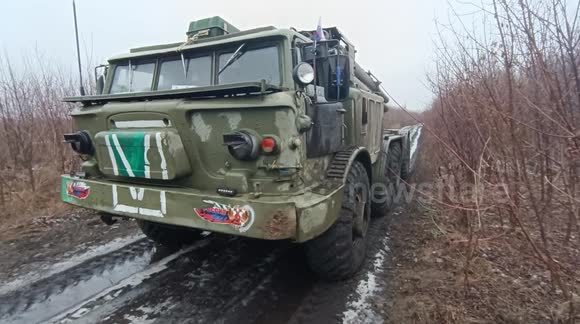 Russian troops 'destroy Ukrainian manpower and vehicles' with Uragan ...