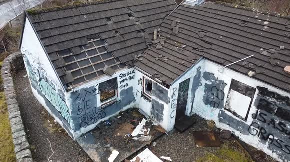 Inside Jimmy Savile’s House of Horrors: Wrecked Scottish cottage ...