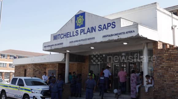 Community protests outside Mitchells Plain police station after guns go ...