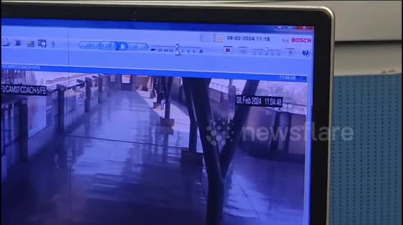 Delhi Metro station mishap cctv emerges - Part of Delhi's Gokulpuri ...