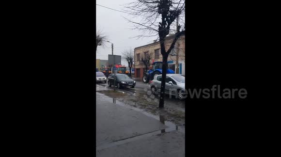 Poland: Farmers Kick Off General Strike, Blocking Roads And Border ...