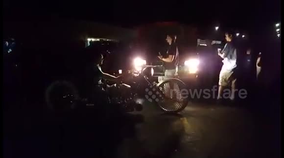 Motorcycle Shooting Flames - Buy, Sell or Upload Video Content with ...