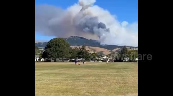 New Zealand: Vegetation Fire Erupts In Port Hills In Christchurch ...