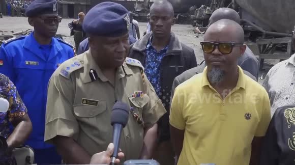 Officials visit the recent exploded gas plant and the victims in ...