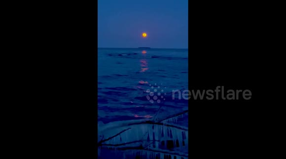 Snow Moon 2024: Smallest Full Moon Of The Year Illuminates Night Sky ...