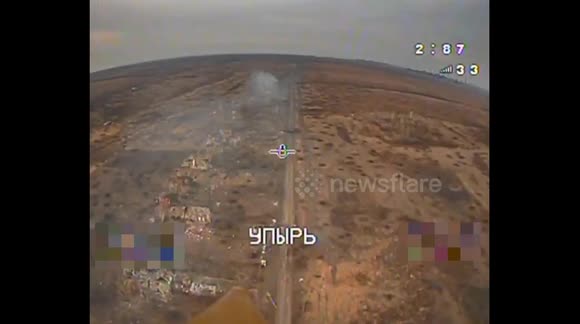 Russian FPV drone 'Ghoul' destroys American Abrams tank near Avdiivka ...