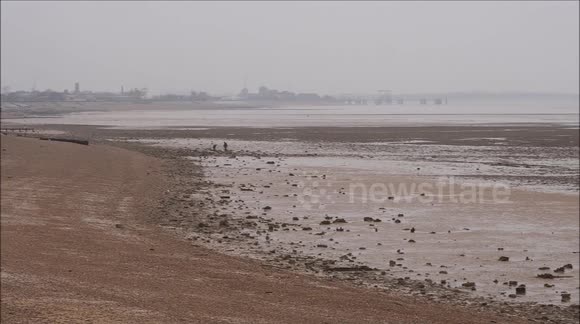 Lowest Spring tide of the year seen at Kent, UK beach - Buy, Sell or ...