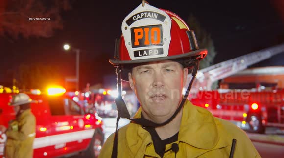 Update on Major Emergency Structure Fire Fatality With LAFD PIO at ...