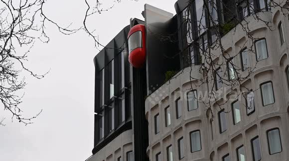 The Lift outside of 'The Standard' Hotel, London, United Kingdom - Buy ...
