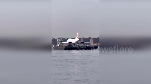 Concorde G-BOAD Returns to Intrepid Museum in NY, USA After Months-Long ...