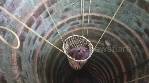 Man hoisted out of well after he fell in whilst cleaning it in south ...