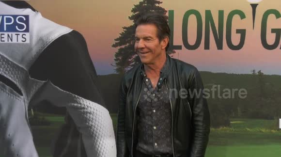 Dennis Quaid and Laura Quaid attend "The Long Game" screening in Los ...