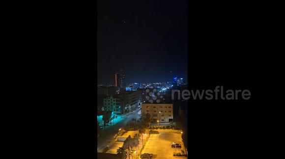 Jordan: Iranian Missiles Seen Flying Over Sky Of Amman - Buy, Sell or ...