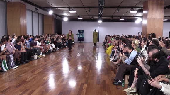 Forca Studio fashion show at the 57th edition of Sao Paulo Fashion Week ...