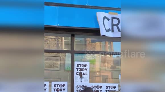 UK: Protesters Confront MP Mark Jenkinson and Adorn His Office with ...