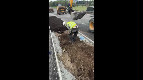 Roadside repair oops: companion's chuckle as pants slip! - Buy, Sell or ...