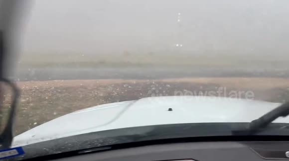 US: Large Hail Falls As Tornado-Producing Storm Sweeps Across Central ... US: Large Hail Falls As Tornado-Producing Storm Sweeps Across Central ...