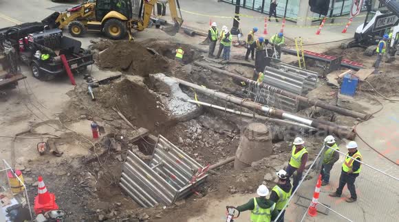 Springfield, MA Water Main Break/ Sinkhole May 4, 2016 - May 6, 2016 ...