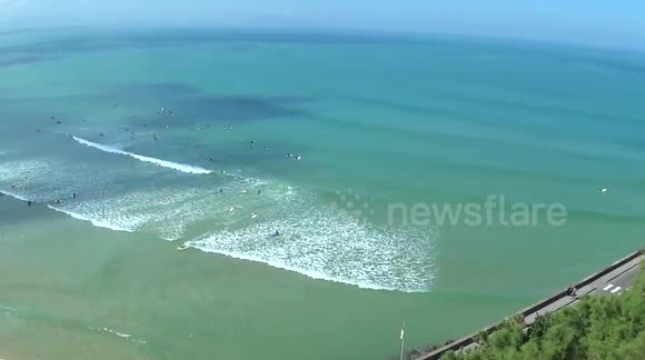 The most crowded surf spot in the world - Buy, Sell or Upload Video ...