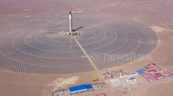 China: The World's Largest Molten Salt Tower Solar Thermal Power Statio ...