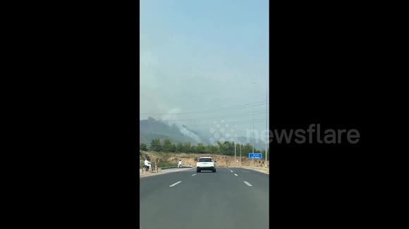 Pakistan: Wildfire Reignites On Islamabad’s Margalla Hills 2 - Buy ...