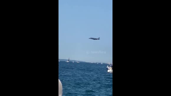 Blue Angels Fighter Jet Appears to Hover Over Water - Buy, Sell or ...