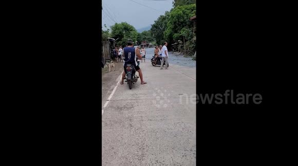 Philippines: Kanlaon Volcano Eruption – Lahar Roars Through Town In La Castellana - Buy, Sell or ...