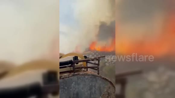 Lebanon: Fires Rage in Southern Lebanon Due to Israeli Trebuchet ...