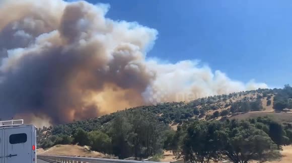 US: Aero Fire Erupts In Copperopolis, California Forcing Road Closures ...