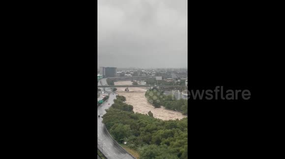 Mexico: Tropical Storm Alberto Brings Heavy Rainfall, Flooding To Nuevo ...