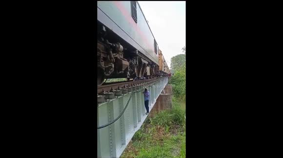 Under Engine, Dangling Off Bridge, Loco Pilots Go Extra Mile To Repair ...