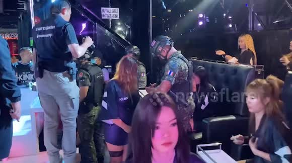 Police carry out show raids on Thai red light strip - Buy, Sell or ...