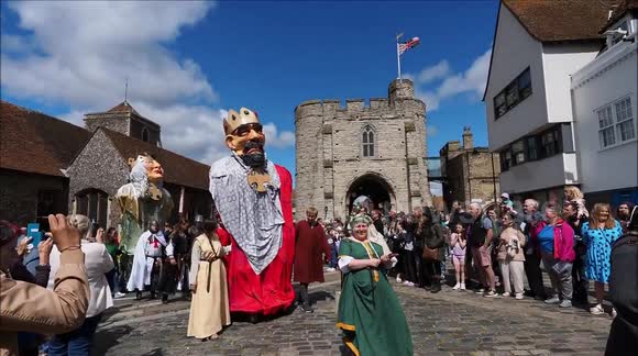 Medieval Pageant brings Canterbury's history to life in Kent, UK - Buy ...
