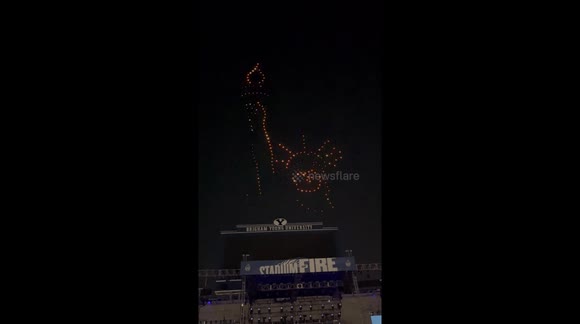 Drones create stunning Statue of Liberty display during 4th of July ...