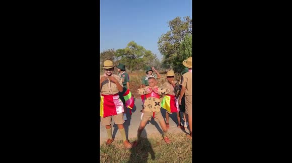 Young Boy Scouts bust their OTT dance moves - Buy, Sell or Upload Video ...