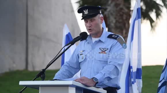 Israel: Commanding Officer of the Israeli Air Force, Maj. Gen. Tomer ...