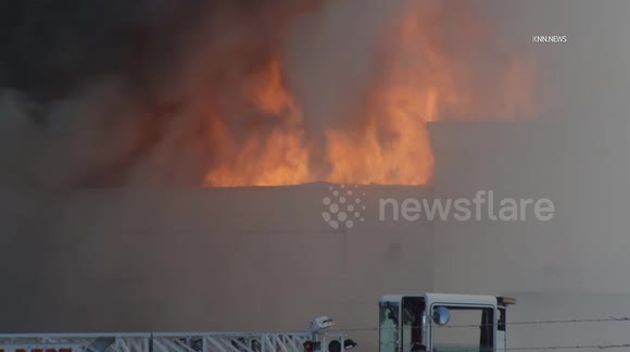United States: Panorama City Structure Fire - Buy, Sell or Upload Video ...