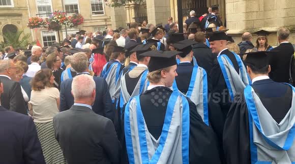 Exeter University Graduation Day Ceremony, Truro Cathedral, Cornwall ...
