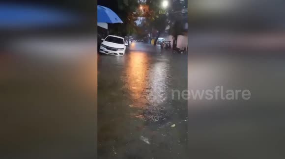 Philippines: Typhoon Gaemi Triggers Severe Flooding in Makati City ...