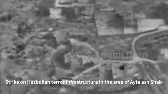 Lebanon: The IAF struck a Hezbollah military structure in the area of ...