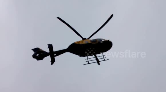 Kent Police Helicopter Blows Away Crowd! - Buy, Sell or Upload Video ...