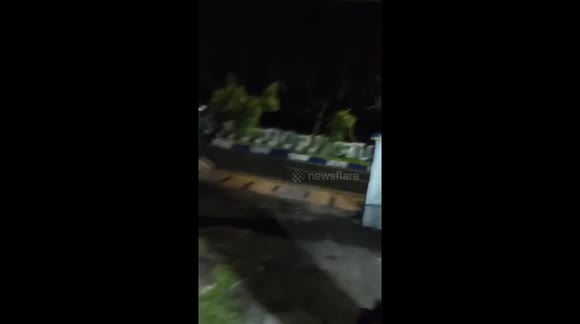 The police and Brimob (special police) in Indonesia clashed, attacking ...