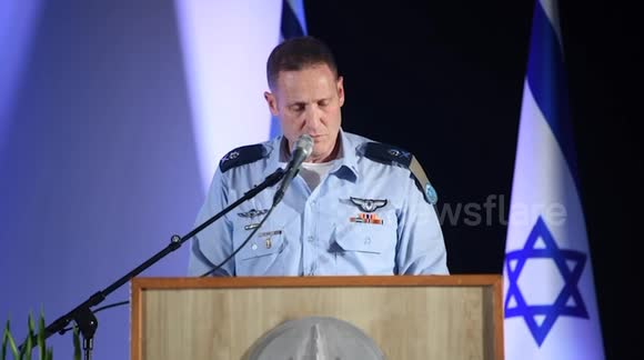 Israel: The Commander of the Israeli Air Force, Major General Tomer Bar ...
